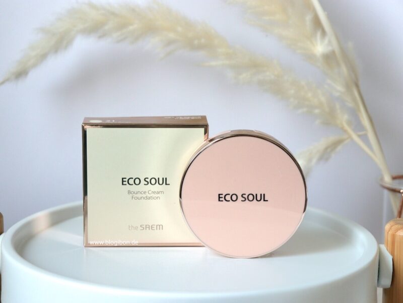 [Review] The Saem Eco Soul Bounce Cream Foundation - Blogibon